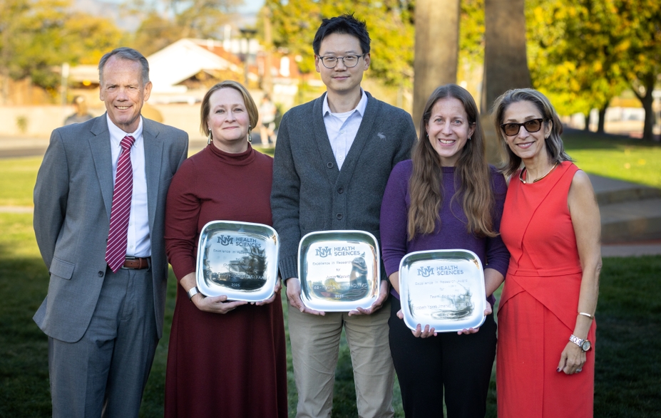 HSC Scientists Honored at 17th Annual Excellence in Research Awards | UNM HSC Newsroom